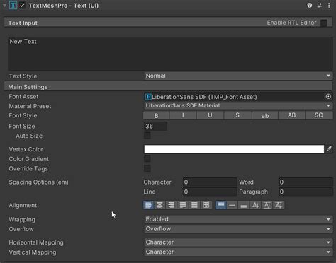 Unity Text Mesh Pro Tmp Font Asset Creator