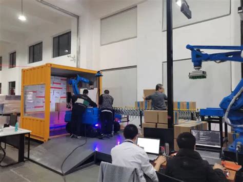 Fully Automatic Robot Palletizing System Loading And Unloading