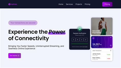 Responsive Hero Section Of Using Framer Motion Behance