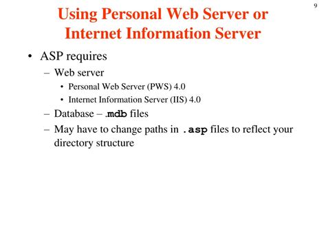 Ppt Active Server Pages Asp Powerpoint Presentation Free Download