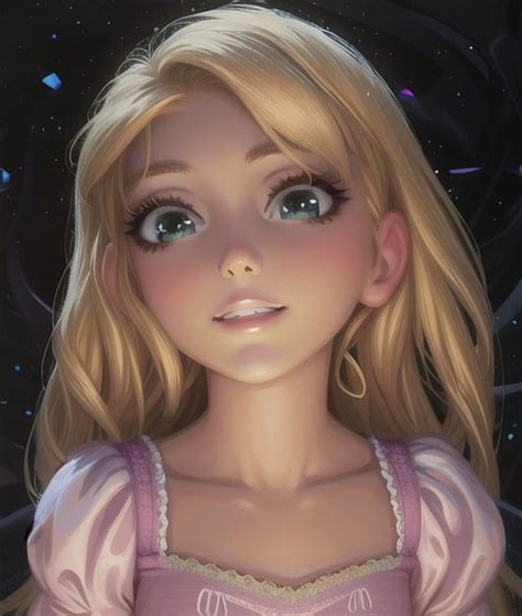 Walt Disney Fan Art Princess Rapunzel Walt Disney Characters Fan