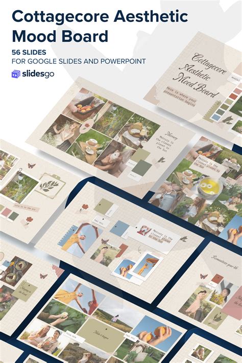 Aesthetic Mood Board Template Hostair