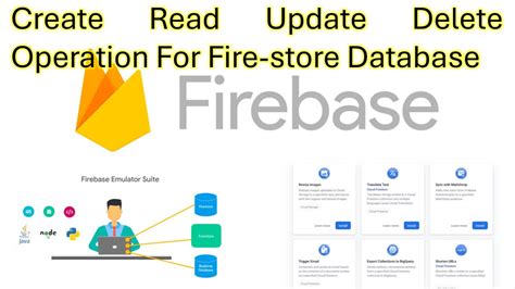 Crud Operation According To Database Update Create Read Write Update For Firebase Firestore
