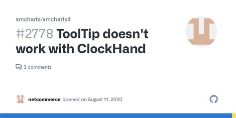 tooltip doesn t work with clockhand · issue 2778 · amcharts amcharts4 · github