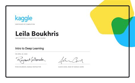 Kaggle Deeplearning Certification Leila Boukhris 14 Commentaires