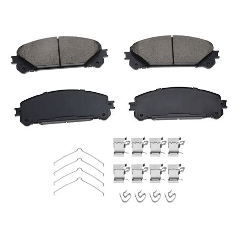 A Premium Front Ceramic Disc Brake Pads Set Compatible With Select