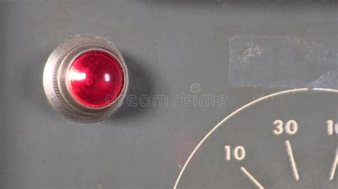 Power Up With Indicator Light Stock Video Video Of Classic Nostalgic