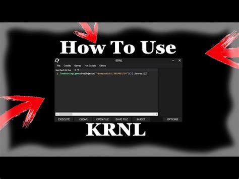 How To Get KRNL Script Executor Full Tutorial YouTube