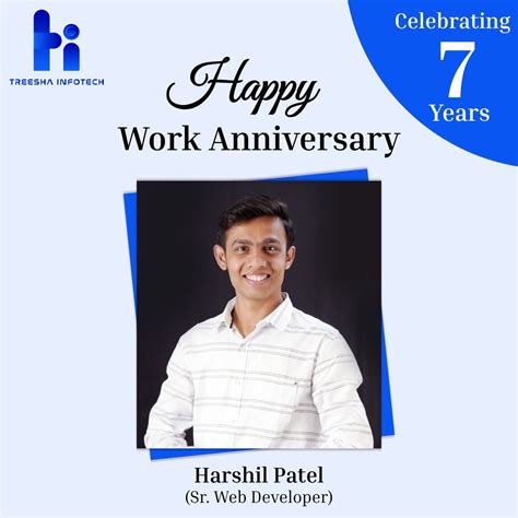 Treesha Infotech On Linkedin Workanniversary Celebration