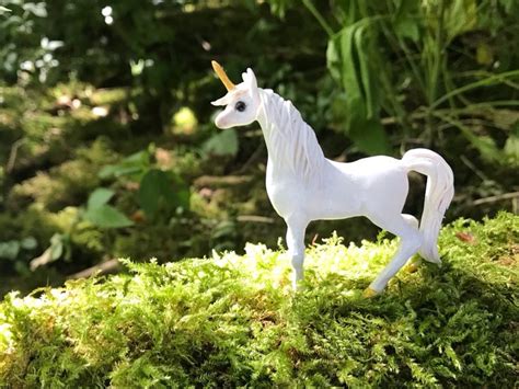 Moon Bright Miniatures Polymer Clay Unicorn Sculpture Dragon Sculpture Fairy Dragon Sculpture
