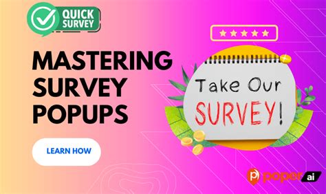Mastering Survey Popups Strategies For Effective Feedback Collection Poper