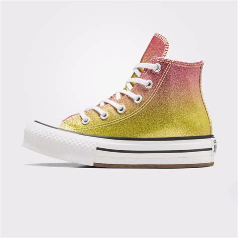 Converse Chuck Taylor All Star Eva Lift Platform Çocuk Sarı Platform