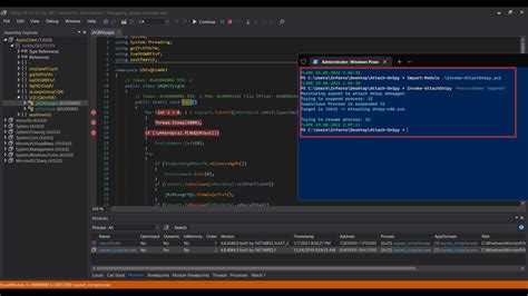 Invoke Attachdnspy Work In Progress Register Dnspy Debugger To Attach
