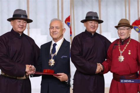 АНУ ын иргэн Жак Уэтерфорд Академич Д Доржготов нарт “Чингис хаан” тэргүүн зэргийн одон