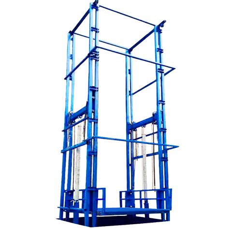 Double Guide Rail Lift Platform Manufacturer Heavy Duty Vertical Lift China