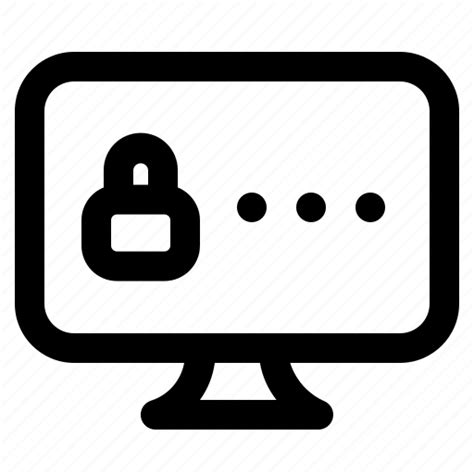 Lock Laptop Device Internet Technology Computer Shield Icon Download On Iconfinder