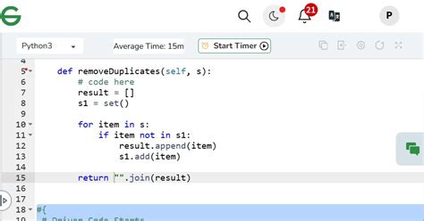 Basava Prabhu On Linkedin Python String Duplicates Removal Expected Output Input S