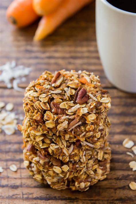 Carrot Cake Breakfast Cookies Leelalicious