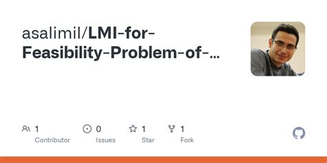Github Asalimil Lmi For Feasibility Problem Of Convex Optimization