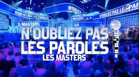 Noubliez Pas Les Paroles Masters Découvrez Les Demi Finalistes 5
