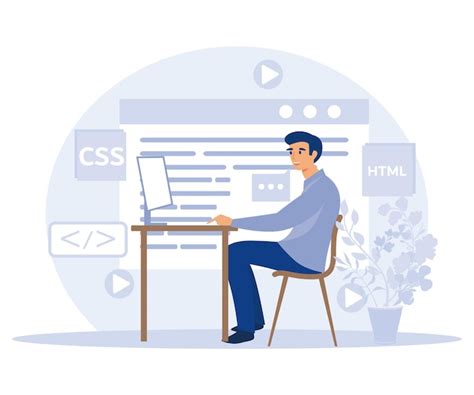 Concept Darchitecture De Site Web Test De Logiciel De Conception Dinterface De Développement