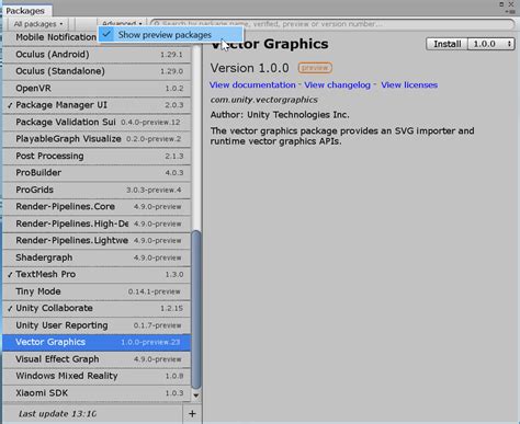 Cannot Import An Svg Into A Unity Project Game Development Stack Exchange