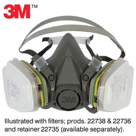3m™ 6200 Twin Filter Half Mask Respirator Only Filters Not Included