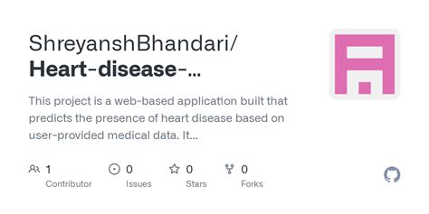 Github Shreyanshbhandari Heart Disease Prediction App This Project Is A Web Based Application