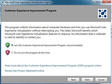 User Experience Virtualization Service Wont Start