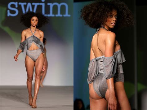 New York Fashion Week Mint Swim By Draya Michele Vintage Slang