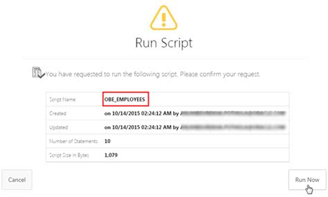 Manipulating Database Objects Using Oracle Application Express 50
