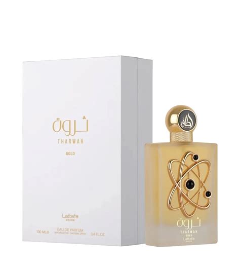 Perfume Tharwah Gold De Lattafa 100 Ml Edp Valmara