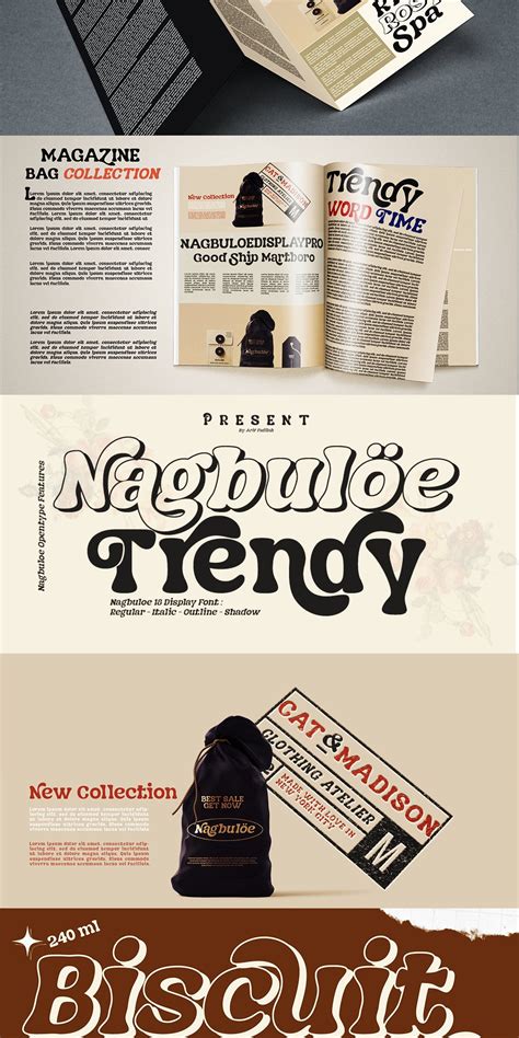 Nagbuloe Free Display Font With Open Type Features