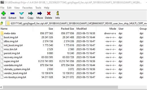 Patching Ap File Deletes Stock Bootmg From Tar On Samsung S23 · Issue 7132 · Topjohnwumagisk