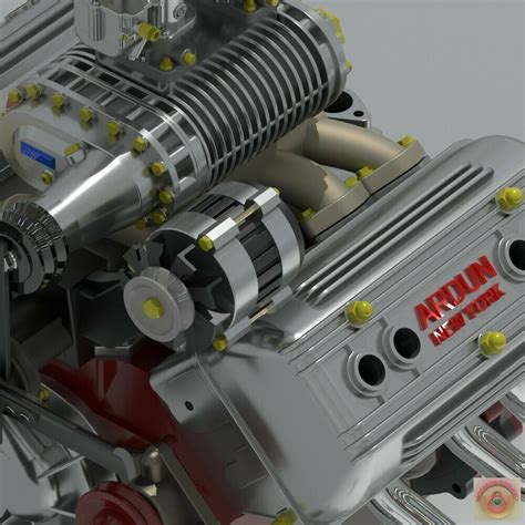 Stl File Ford Flathead Supercharger Alternator 🚙・model To Download