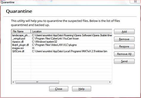 antivirus false positive on ransomware and keylogger for miktex