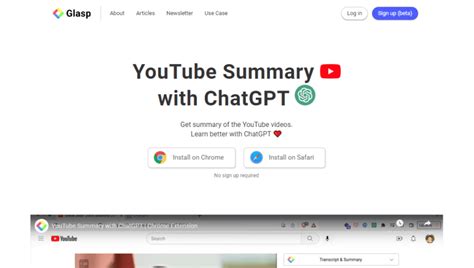 What Is Glasp Youtube Summarizer In A Nutshell Updated
