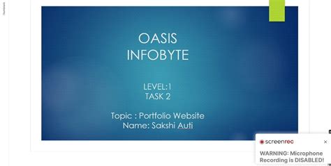 Sakshi Auti On Linkedin Connections Task2 Oasisinfobyte Html Css Webdevelopment Intern