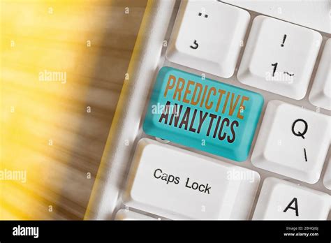 Handwriting Text Writing Predictive Analytics Conceptual Photo Optimize Collection Achieve Crm