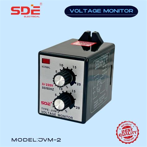 Sde Voltage Monitor Jvm 2 Without Socket Shopee Philippines