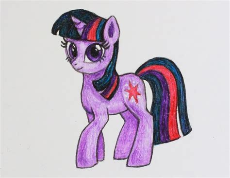 Как нарисовать искорку из май литл пони
