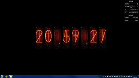 Desktop Divergence Meter Clock [rainmeter Skin] Steinsgate