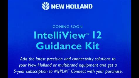 New Hollands New Intelliview 12 Youtube