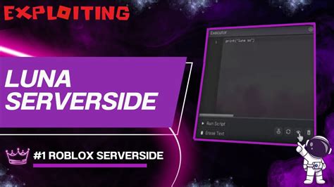Best Roblox Executor Byfron Bypass Luna Serverside Youtube