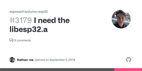 I Need The Libesp32 A Issue 3179 Espressif Arduino Esp32 GitHub