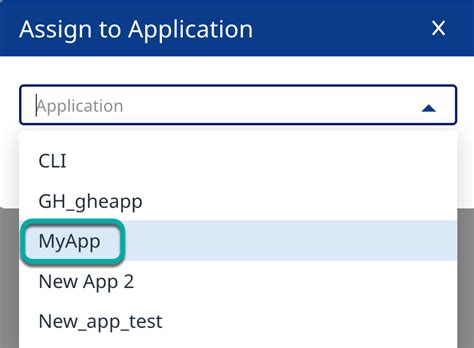assign a project to an application in the mend platform