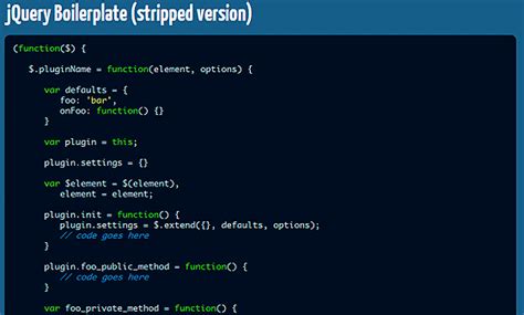 Jquery Boilerplate Empieza A Escribir Tus Propios Plugins De Jquery
