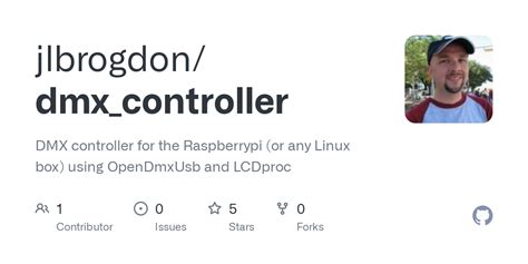 Github Jlbrogdondmxcontroller Dmx Controller For The Raspberrypi