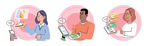현금 없음 Nfc 칩 기술은 안전하고 효율적인 비접촉식 결제를 가능하게 합니다 Brand Name Mobile Payment에