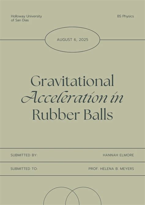 Lab Report Cover Page Example At Alice Hager Blog